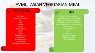 SPML flight catering special meals | PPTX
