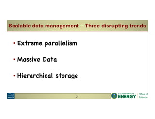 Proactive Data Containers (PDC): An Object-centric Data Store for Large-scale Computing Systems ...