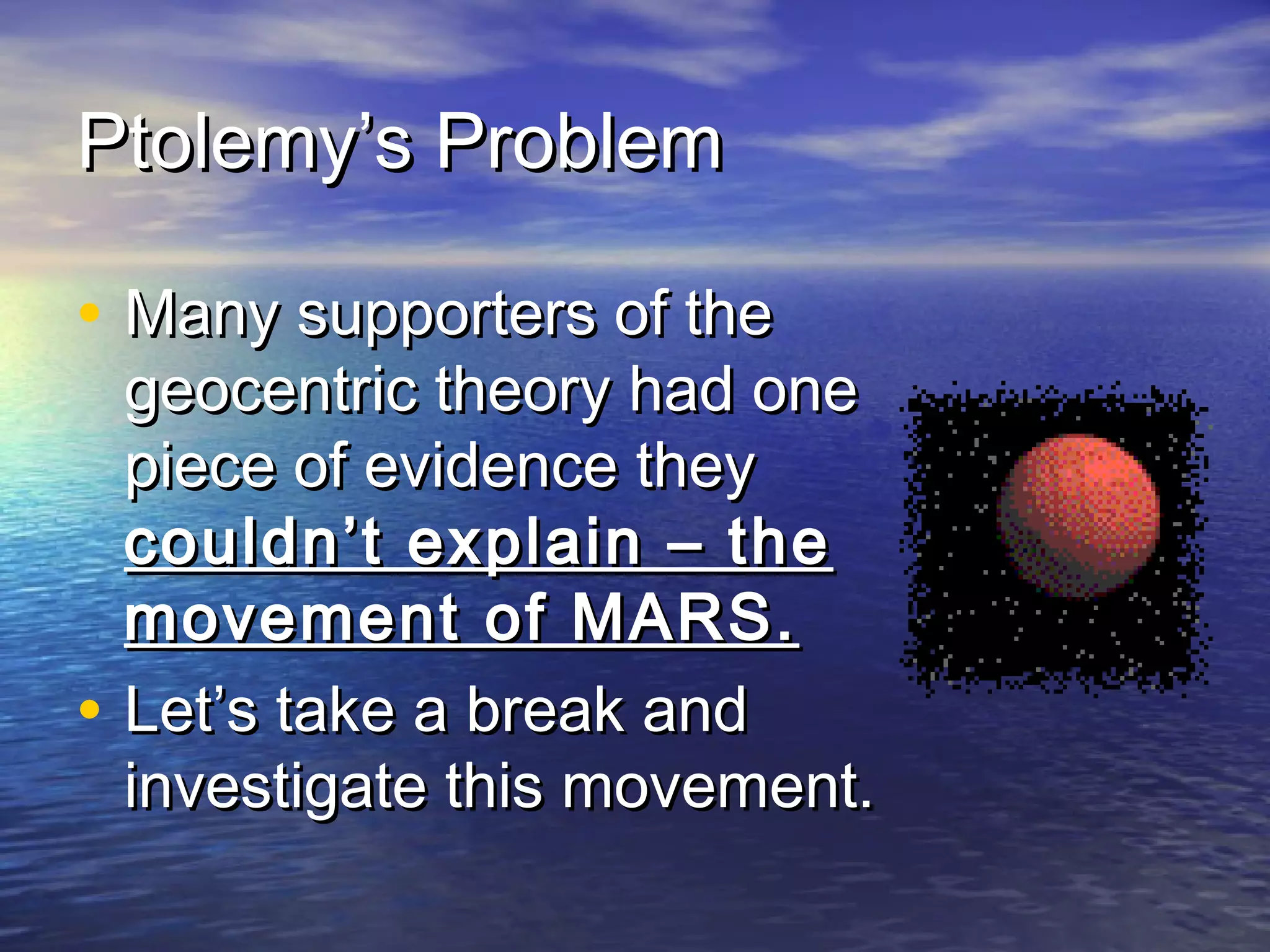 2018 2019 geocentric theory model vs heliocentric theory model revised ...