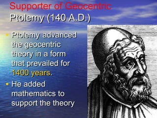 2018 2019 geocentric theory model vs heliocentric theory model revised ...