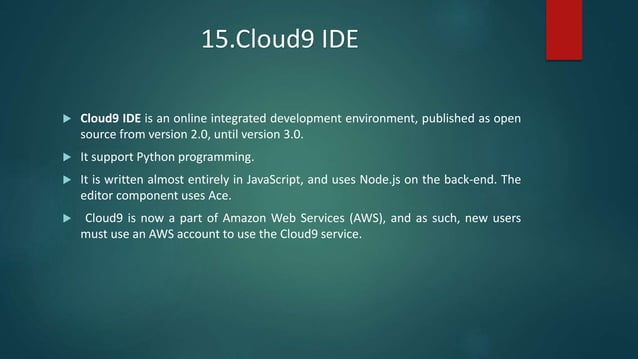 20 best ide's for python programming in 2018 | PPTX