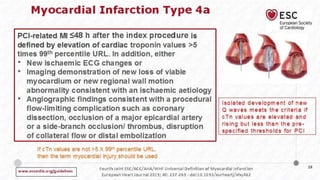 2018 4th universal def of myocardial infarction slides | PPTX