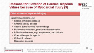 2018 4th universal def of myocardial infarction slides | PPTX