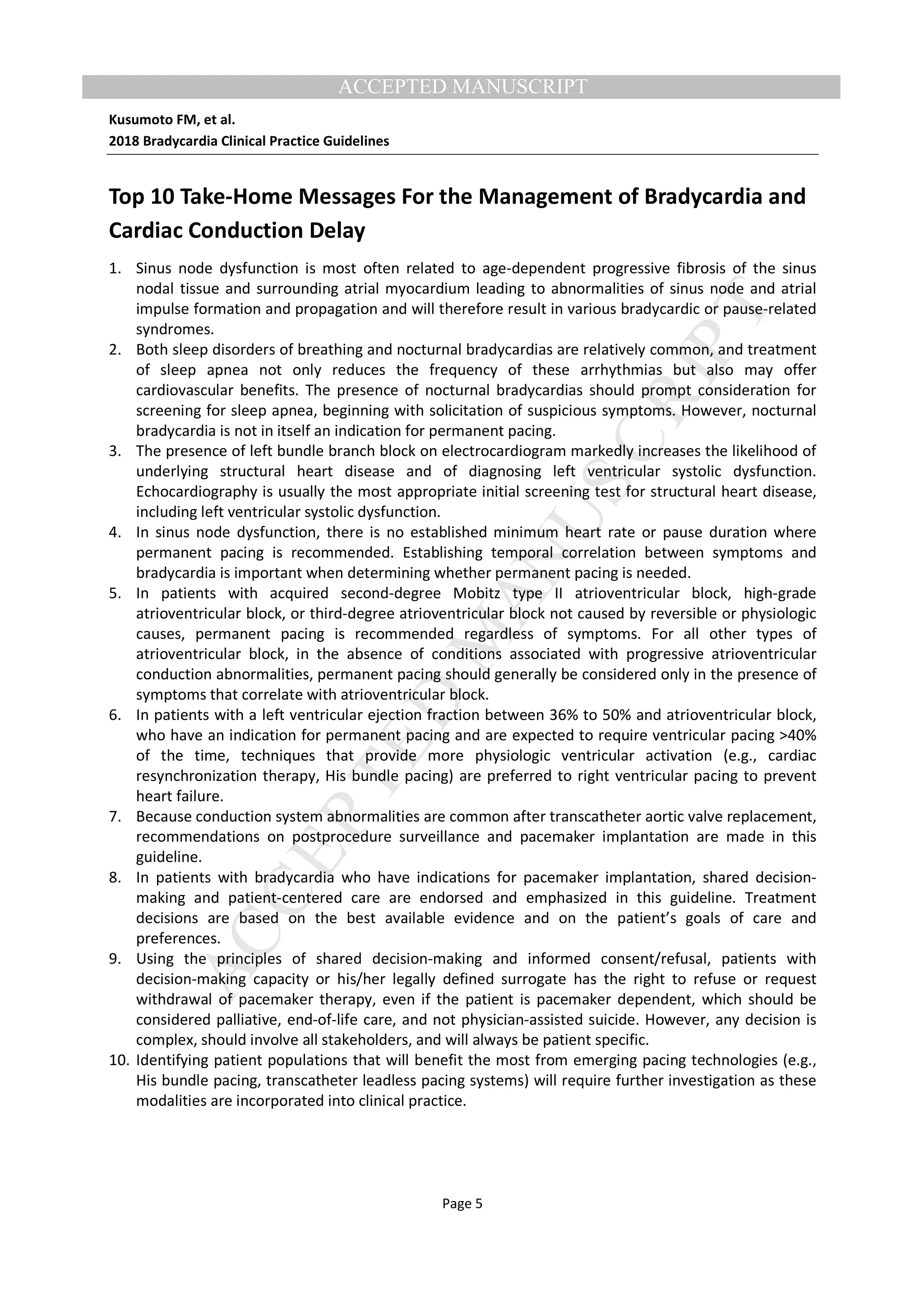 2018 ACC - AHA - HRS guideline on the evaluation and management of ...