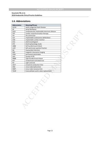 2018 ACC - AHA - HRS guideline on the evaluation and management of ...
