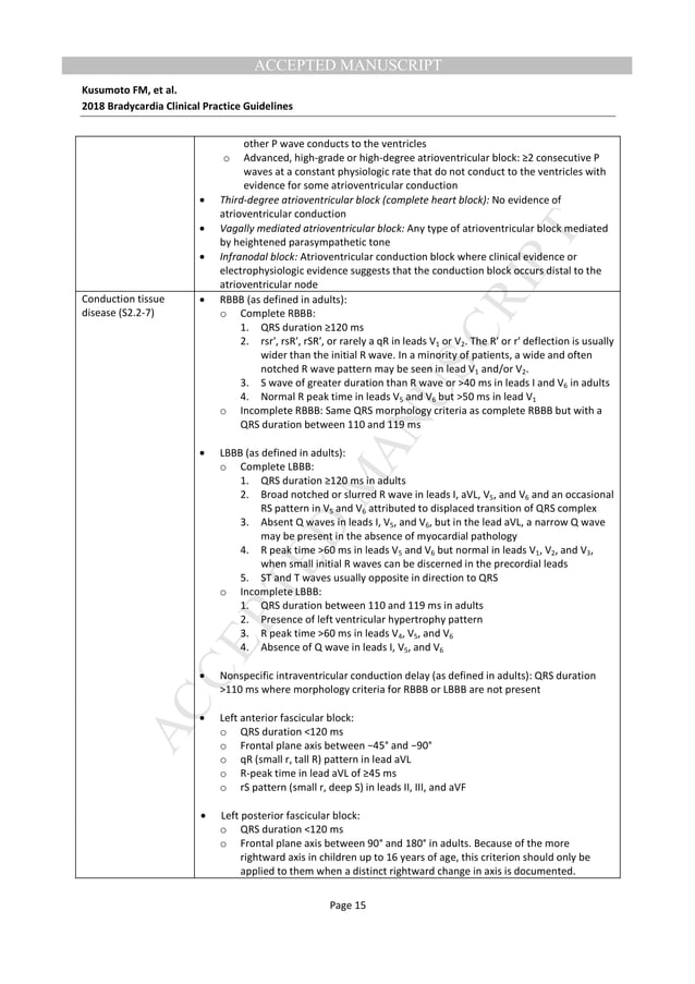 2018 ACC - AHA - HRS guideline on the evaluation and management of ...