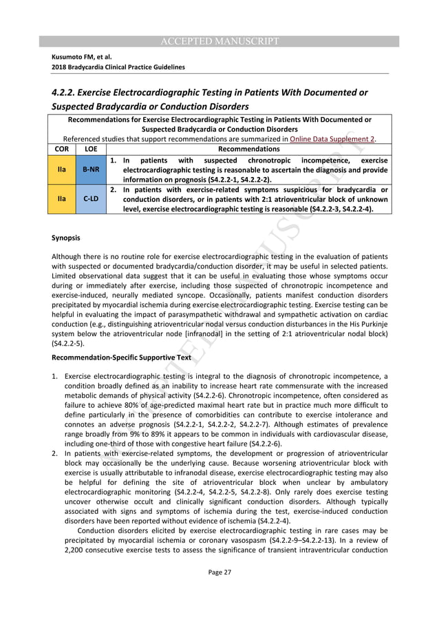 2018 ACC - AHA - HRS guideline on the evaluation and management of ...