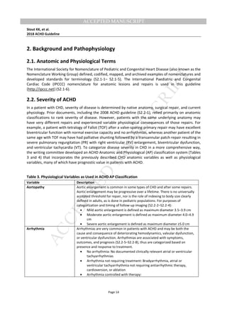 2018 ACC AHA guideline for the management of adults with congenital ...