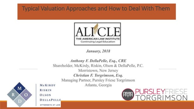 Typical Valuation Approaches and How to Deal With Them | PPT