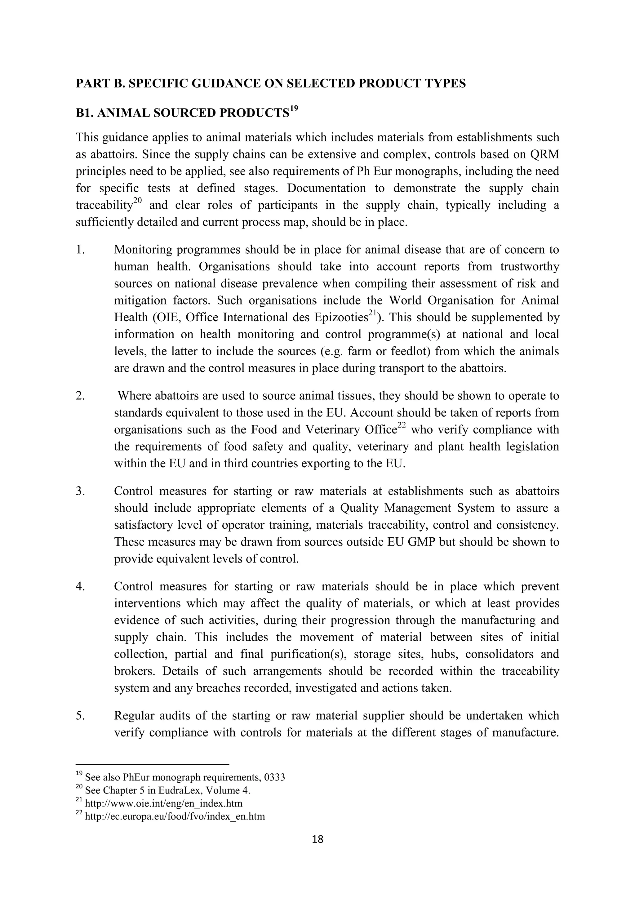 GMP EU annex 2 | PDF