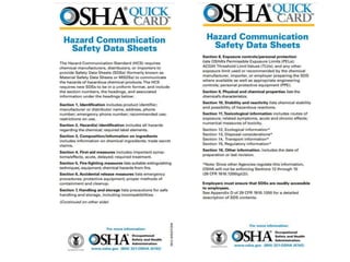 How to Read (and Understand) Safety Data Sheets! | PPTX
