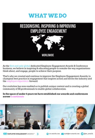 2018 ANZ Employee Engagement Awards Entry Pack | PDF