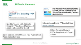 Seamless FPGA deployment over Spark in cloud computing: A use case on machine learning hardware ...