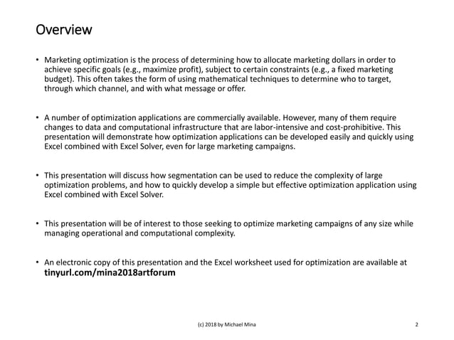 Rapid Optimization Application Development Using Excel and Solver | PDF | Computer Software and ...