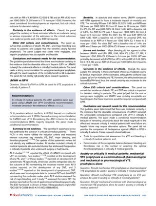 2018 ASH guidelines for management of venous thromboembolism prophylaxis for hospitalized and ...
