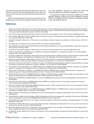 2018 ASH guidelines for management of venous thromboembolism ...