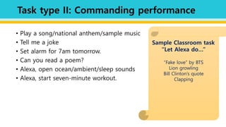 Designing L2 Interactive Tasks with an Artificial Intelligence Robot | PPT