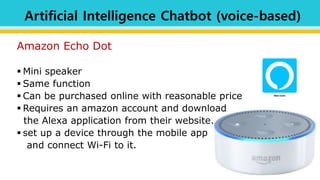Designing L2 Interactive Tasks with an Artificial Intelligence Robot | PPT