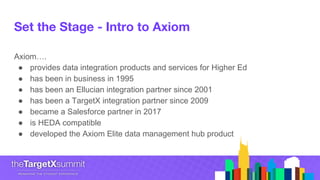 6.6 Integrating Your TargetX CRM with Axiom Elite | PDF | Business ...