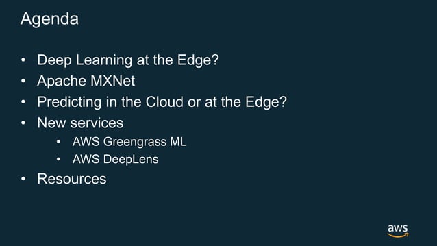 Machine Learning inference at the Edge | PPT