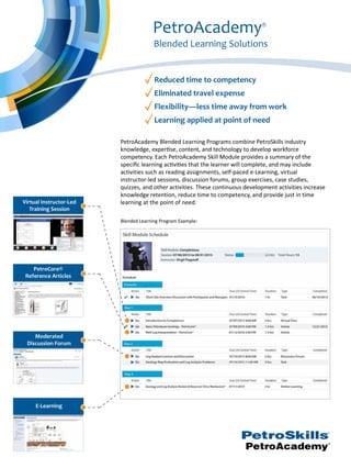 2018 PetroSkills Blended/Virtual Training Guide | PDF