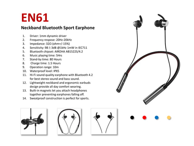 2018 bluetooth headphones catalog | PPT