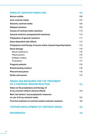 X-Ray Contrast Media, 2018 Overview, Use and Pharmaceutical Aspects | PDF