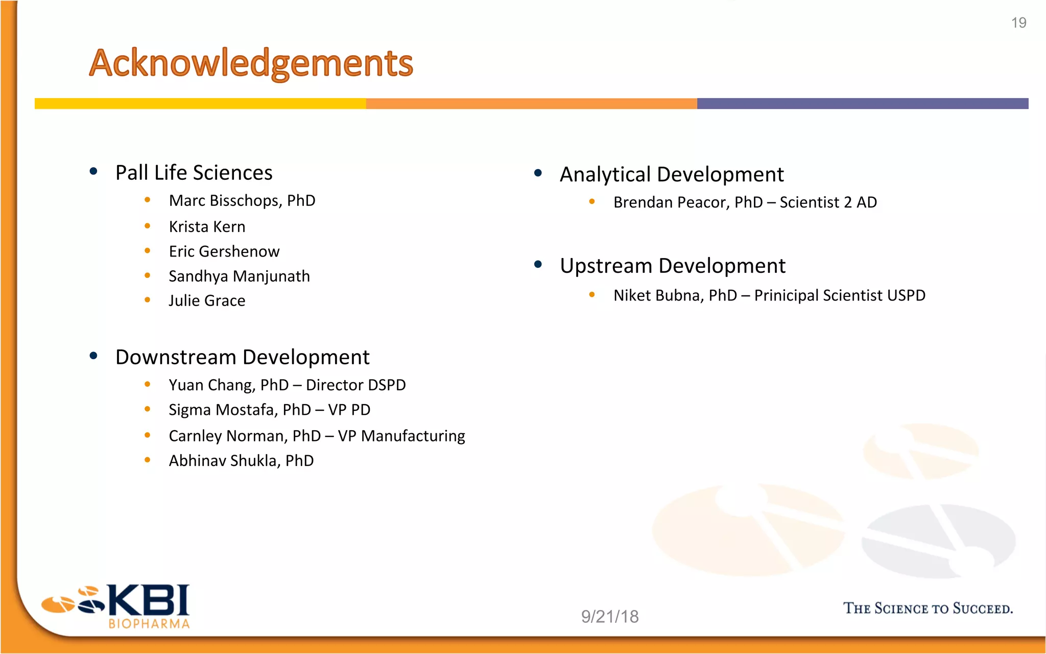 Handling High Titer Processes and Strategies for DSP Facility Fit | KBI ...