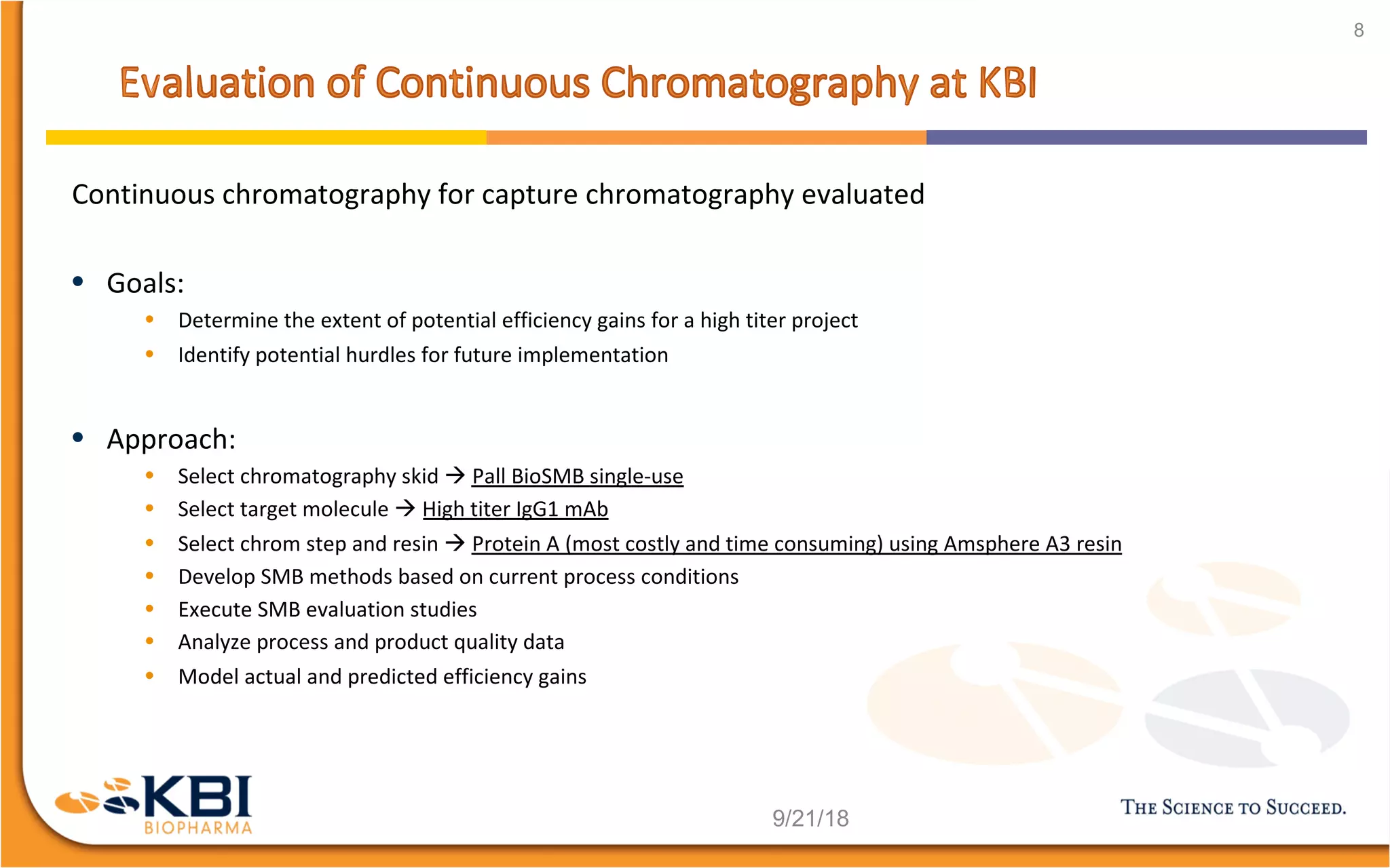 Handling High Titer Processes and Strategies for DSP Facility Fit | KBI ...