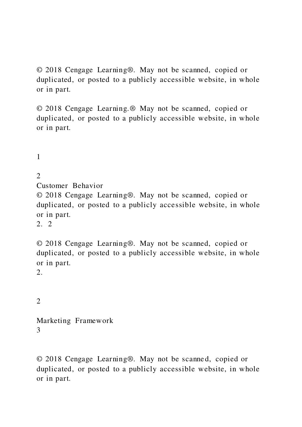 © 2018 Cengage Learning®. May not be scanned, copied or duplicat | DOCX