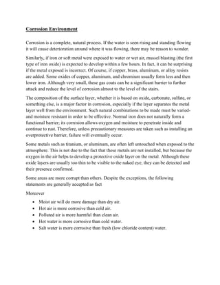 Corrosion Of Materials | PDF