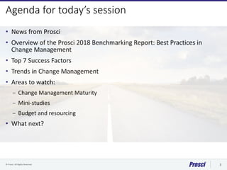 Highlights and trends from the Prosci 2018 Best Practices Report | PDF