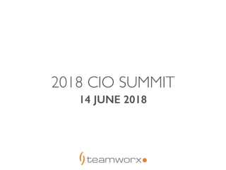 2018 New Zealand CIO Summit Key Messages - in Sketchnotes | PPT