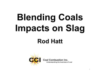 2018 Coal Blending and Slag Formation.pdf | Chemistry | Science