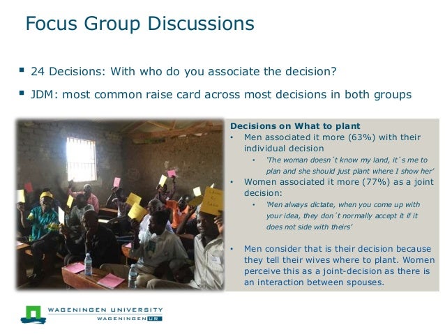 What does it mean to make a joint decision? Unpacking intra-household…