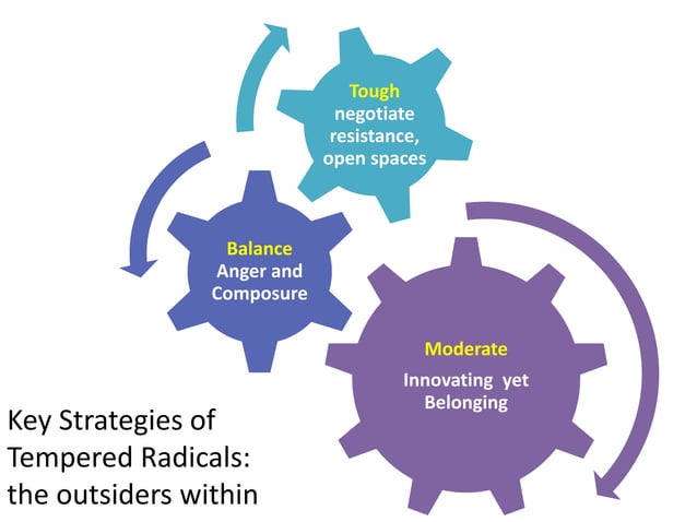 Tempered radicals: the outsiders within | PPT
