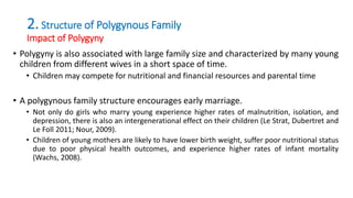 Polygynous family structure and child undernutrition in Africa ...