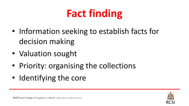 Realising the true heritage of RCSI through transformational change ...