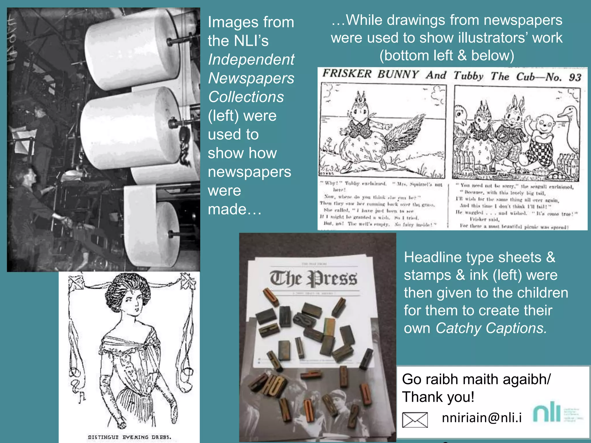 Catchy Captions: old newspapers, new audiences - Niamh Ní­ Riain ...