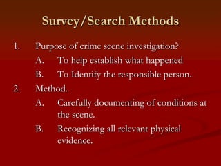 2018 Crime Scenes, Collection and Preservation of Evidence2.pptx