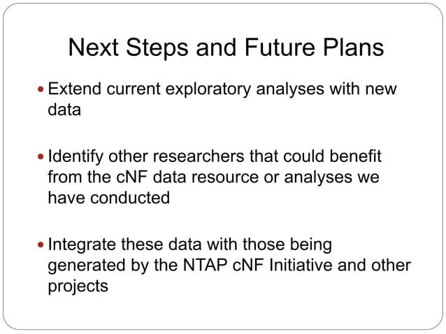 2018 NF Conference Cutaneous Neurofibroma | PPT