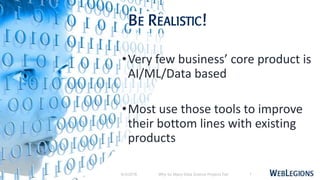 Why Data Science Projects Fail? | PPTX