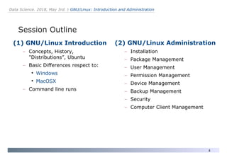 GNU/Linux: Introduction and Administration | PDF