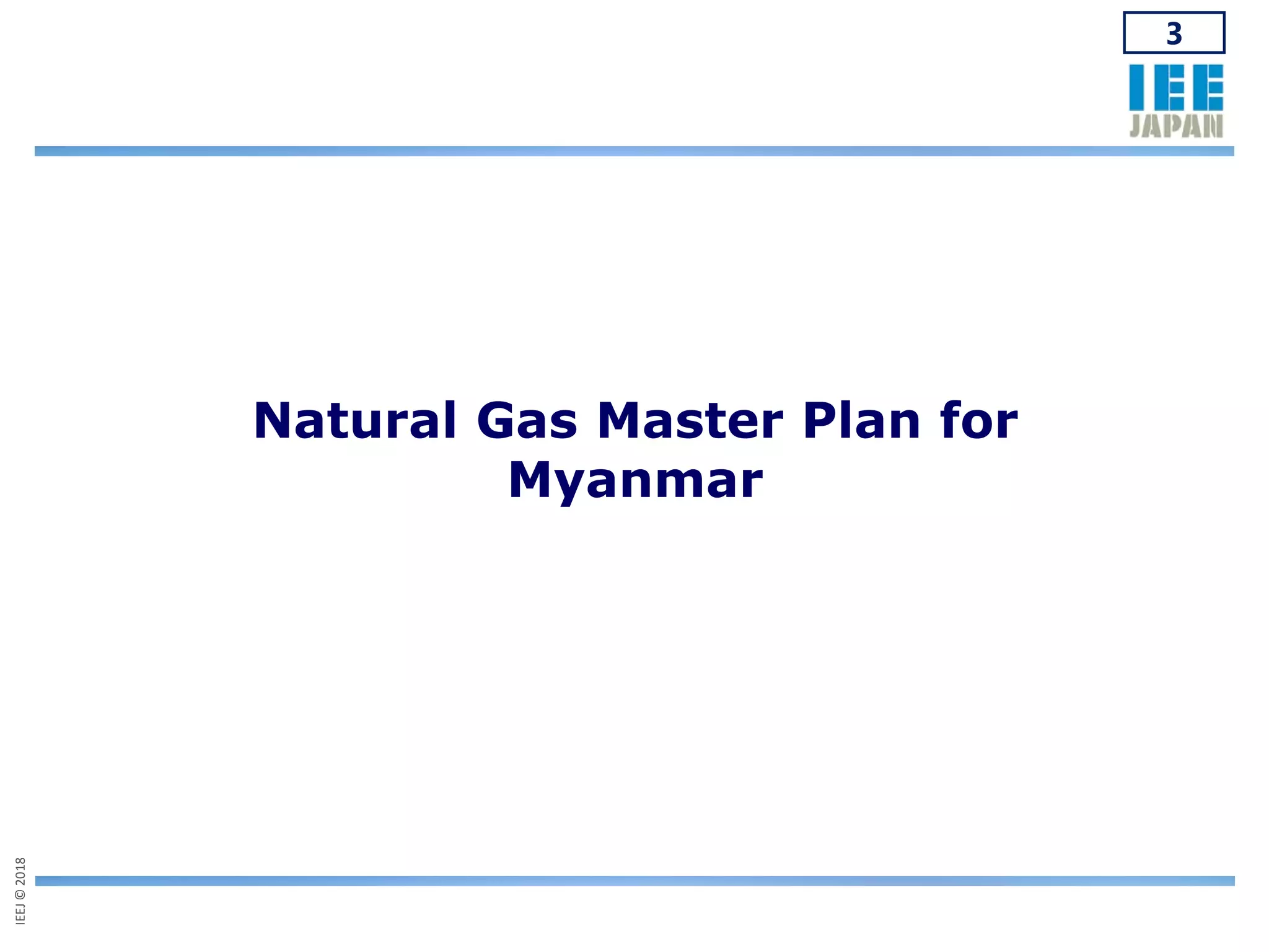 ERIA Research Project: Natural Gas Master Plan for Myanmar | PDF