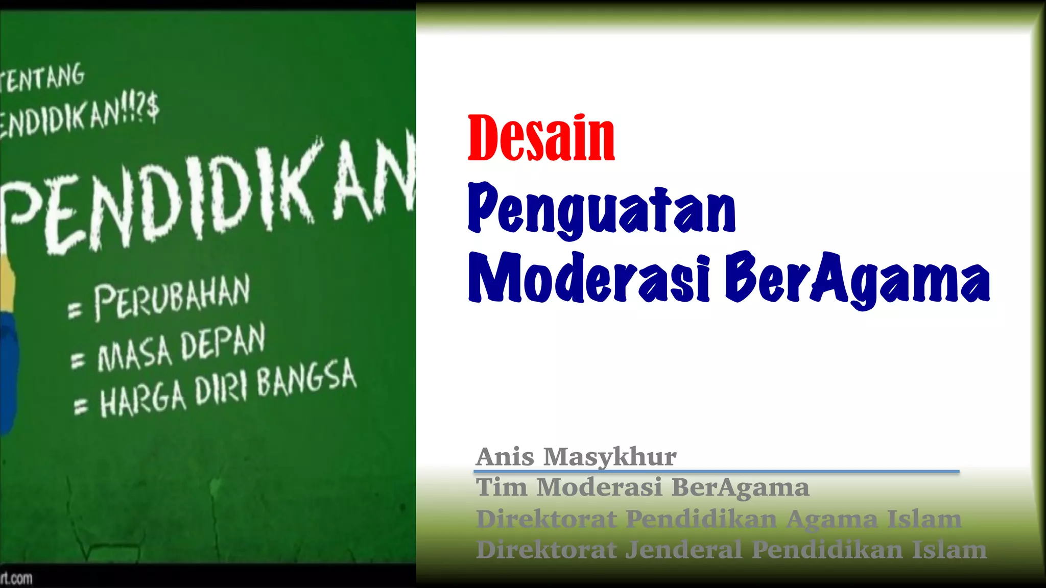 desain deradikalisasi agama pai tahun 2018 | PDF