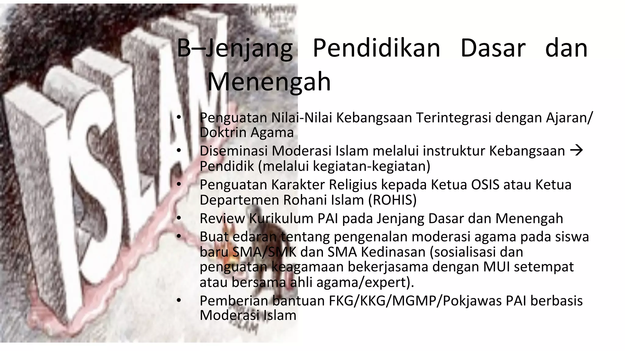 desain deradikalisasi agama pai tahun 2018 | PDF