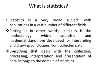 2018 Elementary and elements of statistics.pptx