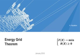 Energy Grid Theorem (Smart Grid) | PPTX