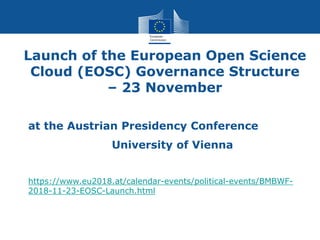 Katarzyna Szkuta: "The European Open Science Cloud and the Open Science ...