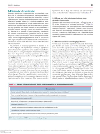 2018 esc esh guidelines for the management of arterial hypertension | PDF